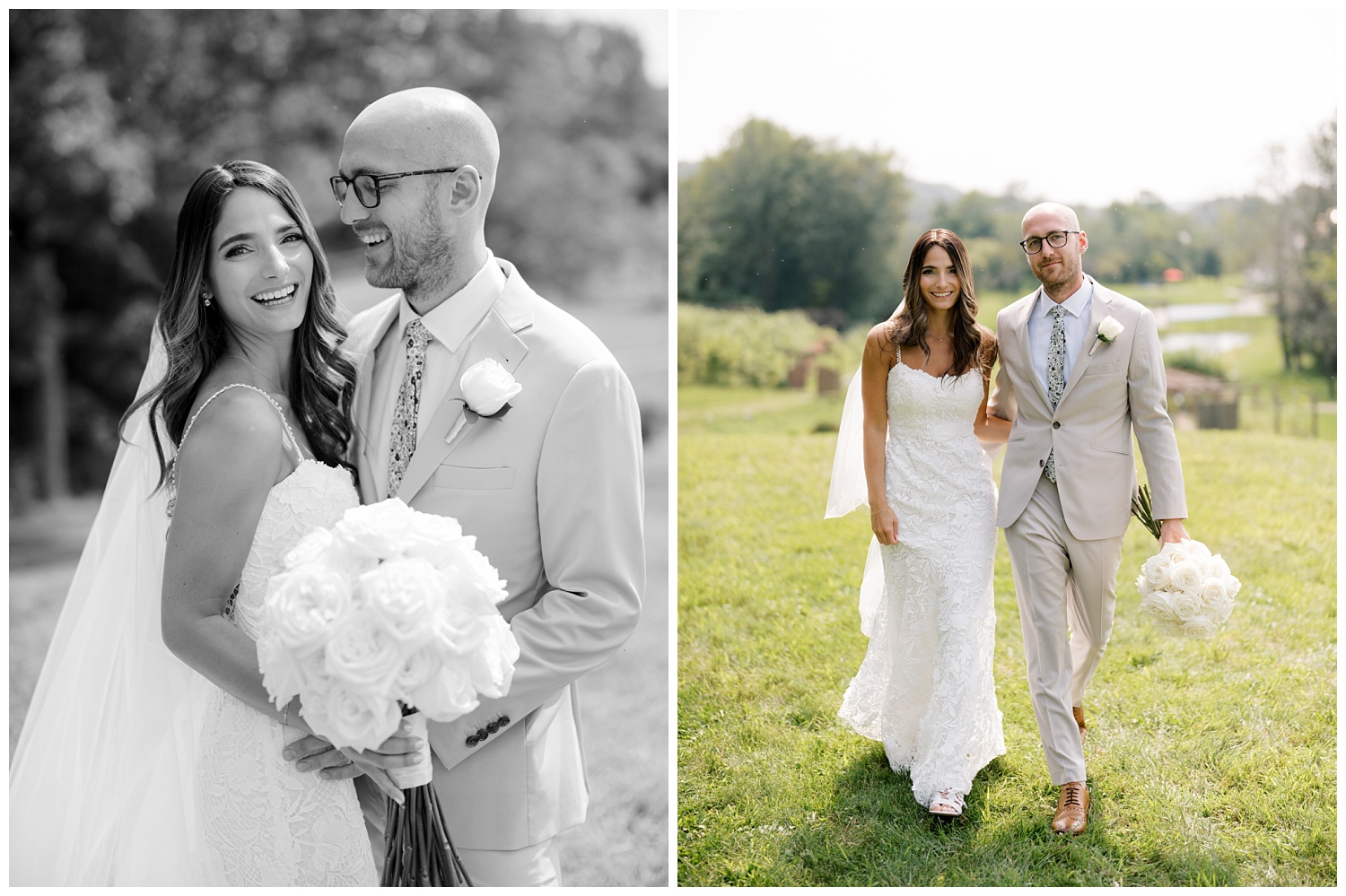 Heidi and Chris' Summer Wedding at Bear Brook Valley