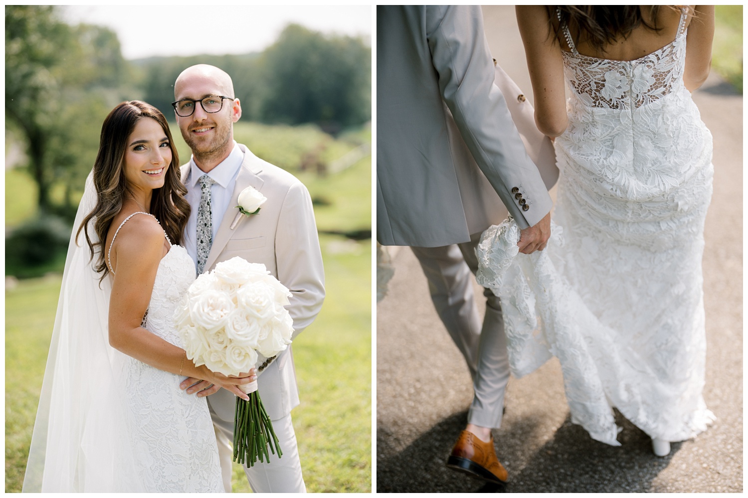 Heidi and Chris' Summer Wedding at Bear Brook Valley